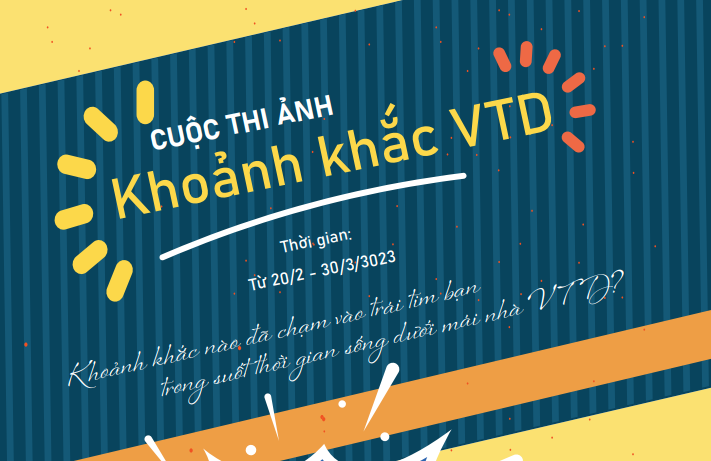 CUỘC THI ẢNH "KHOẢNH KHẮC VTD" - VTD