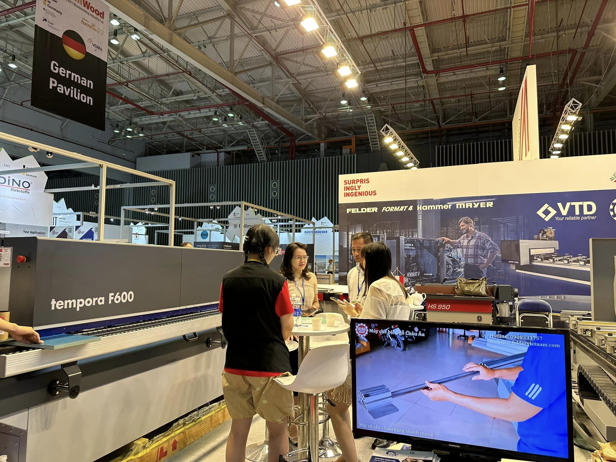 VTD và Felder Việt Nam trưng bày các dòng máy cao cấp nhất tại ...