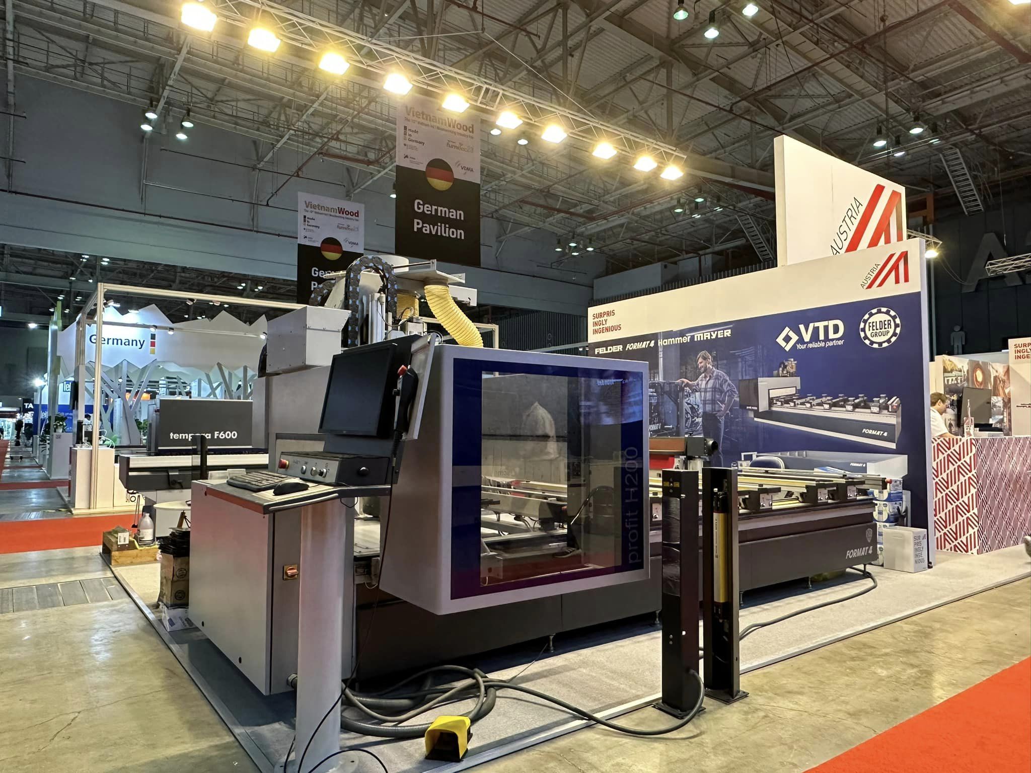 VTD và Felder Việt Nam trưng bày các dòng máy cao cấp nhất tại ...