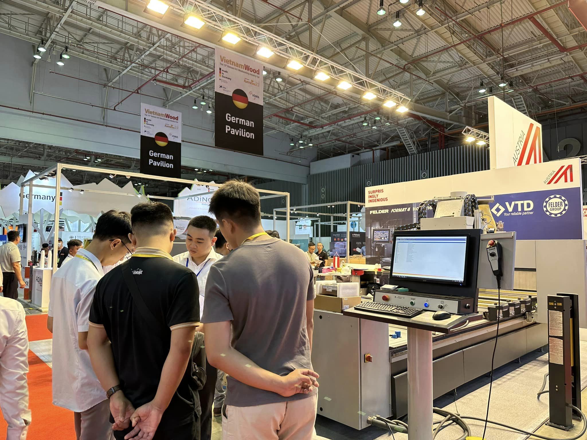 VTD và Felder Việt Nam trưng bày các dòng máy cao cấp nhất tại ...